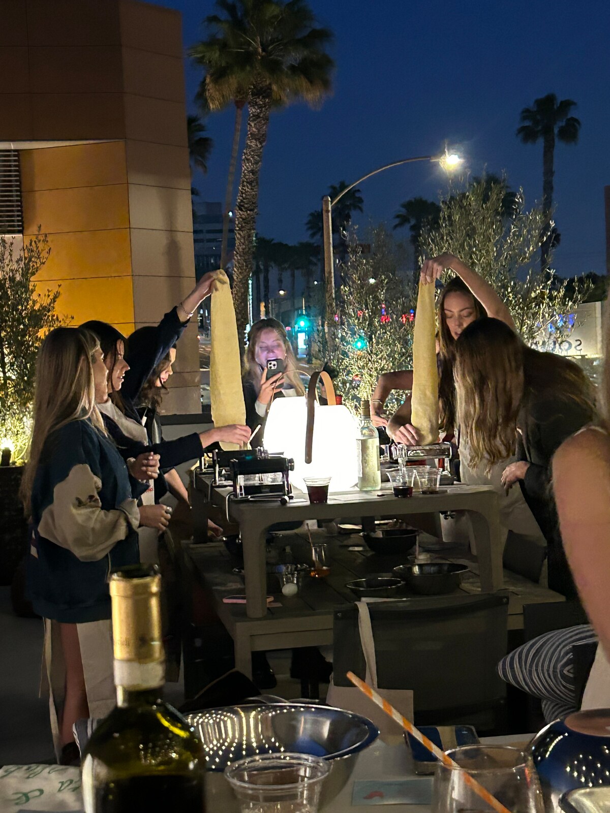 Jantares italianos da Chef Kelsey Branch