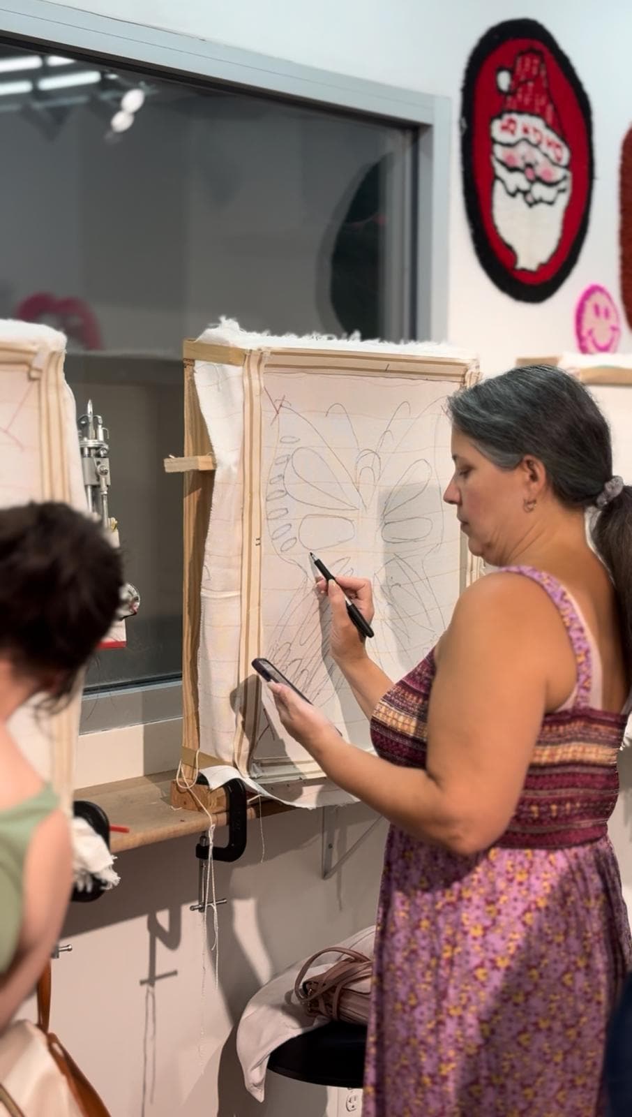 Rug tufting workshop