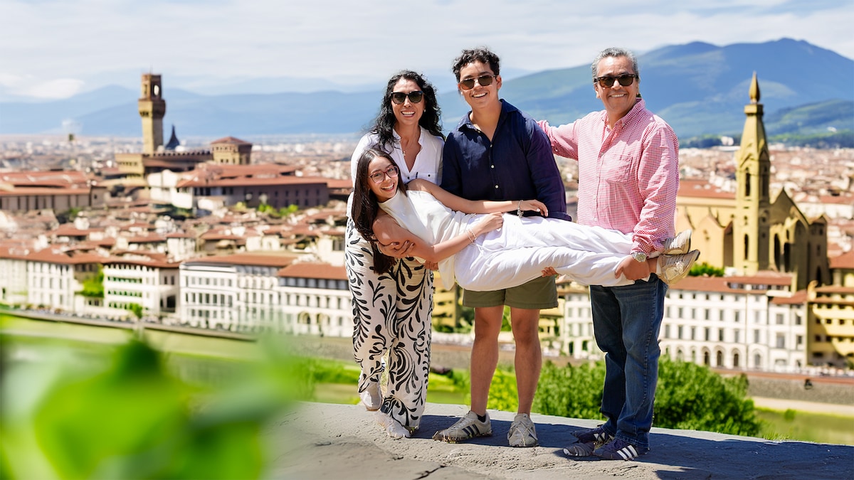 Professional photographer in the heart of Florence