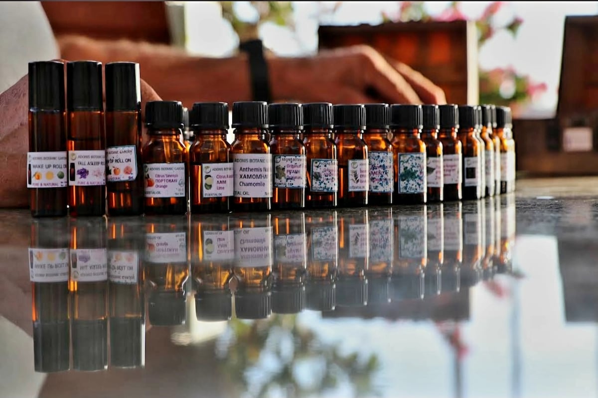 Essential & fragrance oils workshop