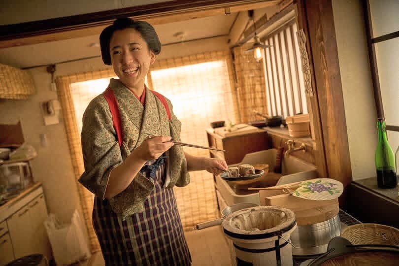 Cook in Kimono at a Century-Old Japanese Kitchen · ★5.0