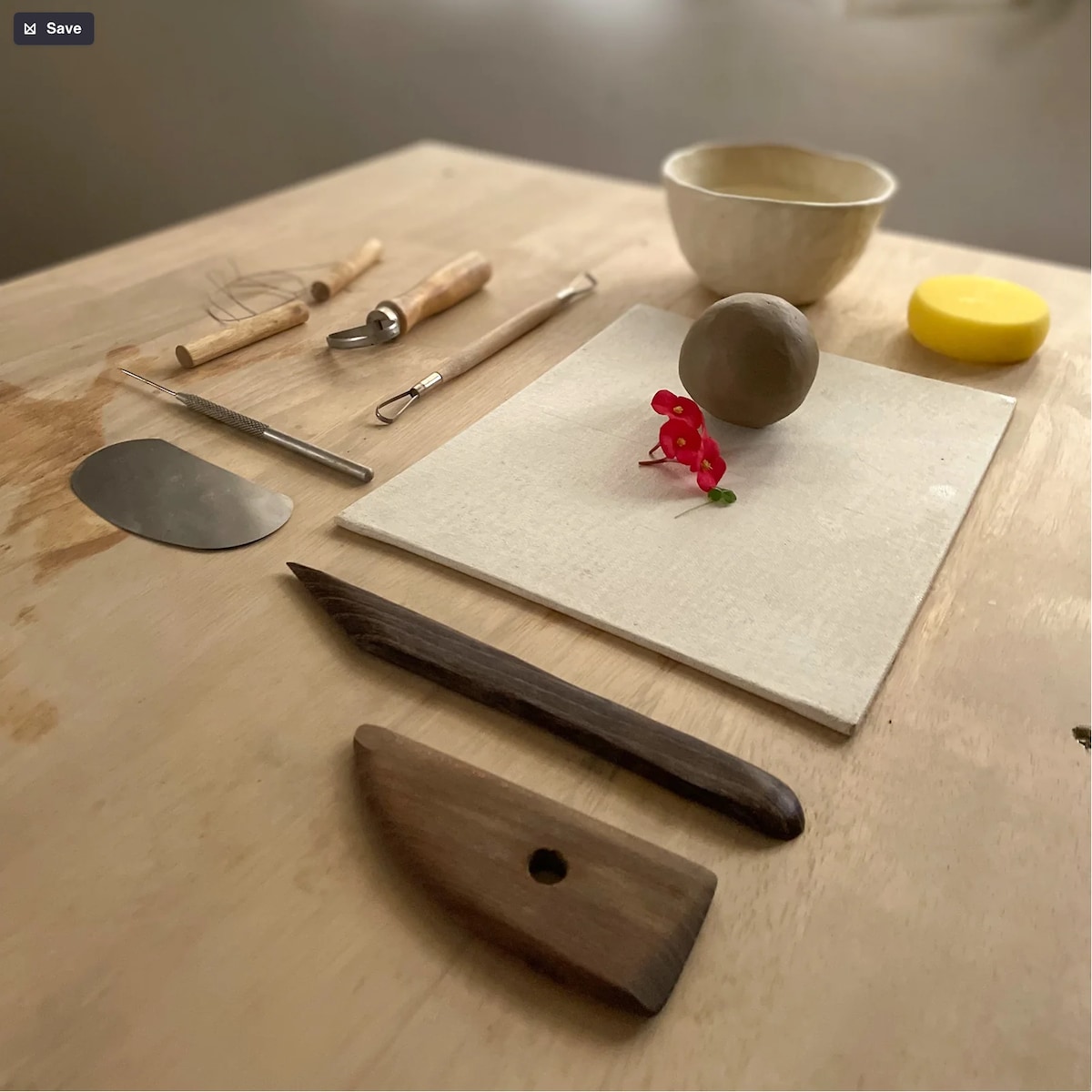 Pottery class with a local artist