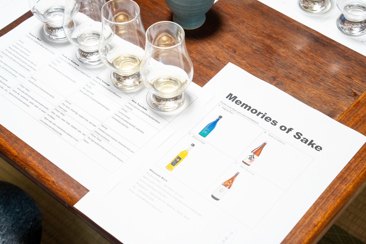 Japanese sake workshop Sake Workshop