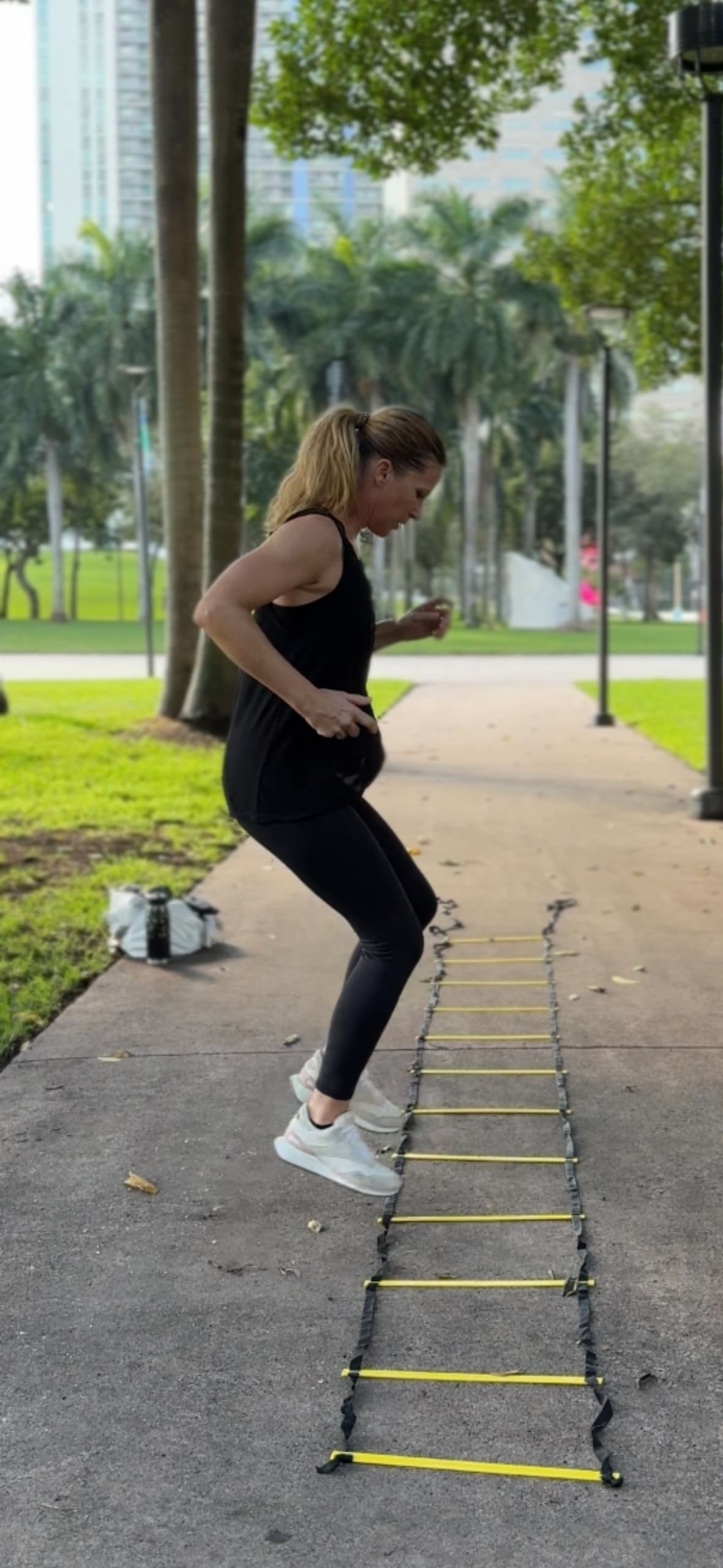 Entraînement de sueur, de force et de bonnes vibrations