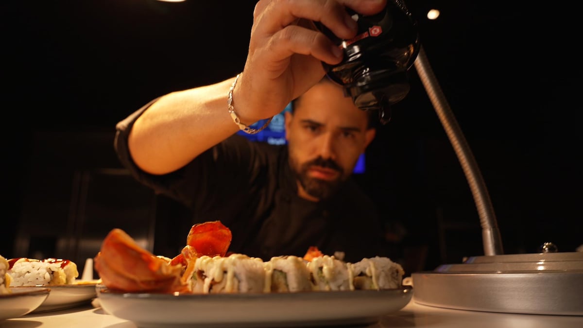 Souper sushi de luxe à domicile par le chef Nestor