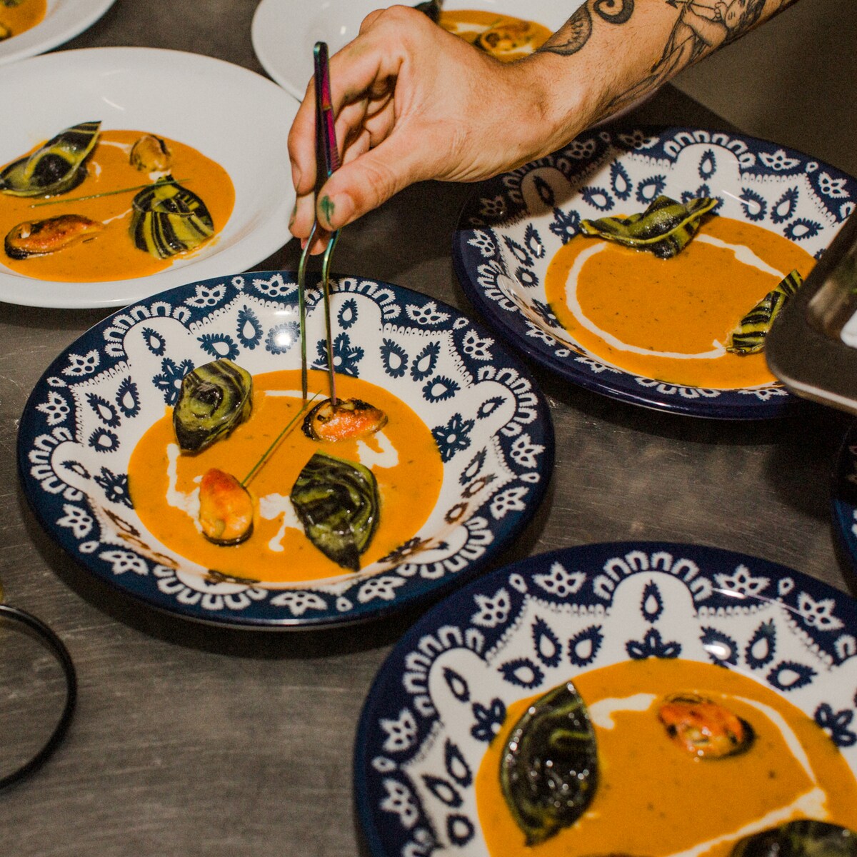 Comidas inspiradas en Michelin por Christian