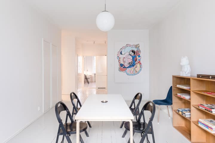 Spacious & Minimalistic Apartment Near Centre - Suomenlinna