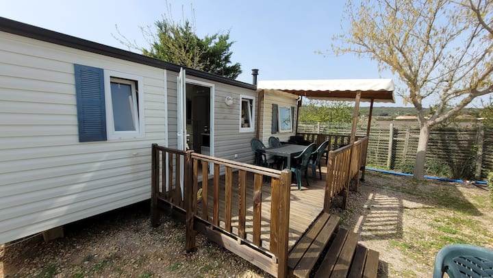 Mobilhome 6personnes Climatisé - Vic-la-Gardiole