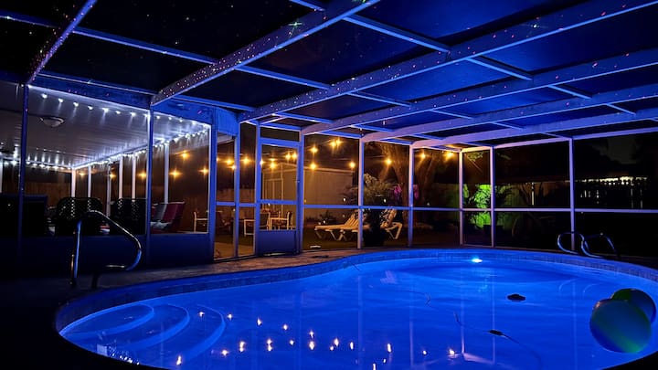 Salted/heatedpool/ 5brm3bath 9min2clbeach/sleeps22 - Clearwater, FL