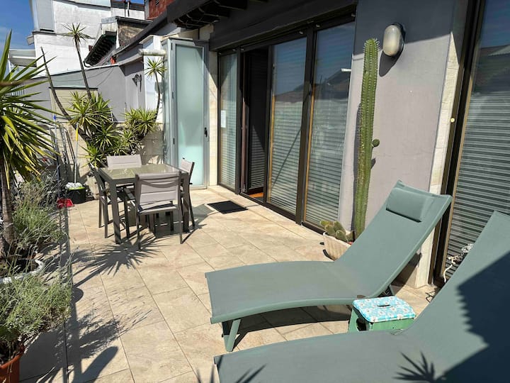 Sunny Penthouse With Terrace In San Sebastian - Donostia-San Sebastian