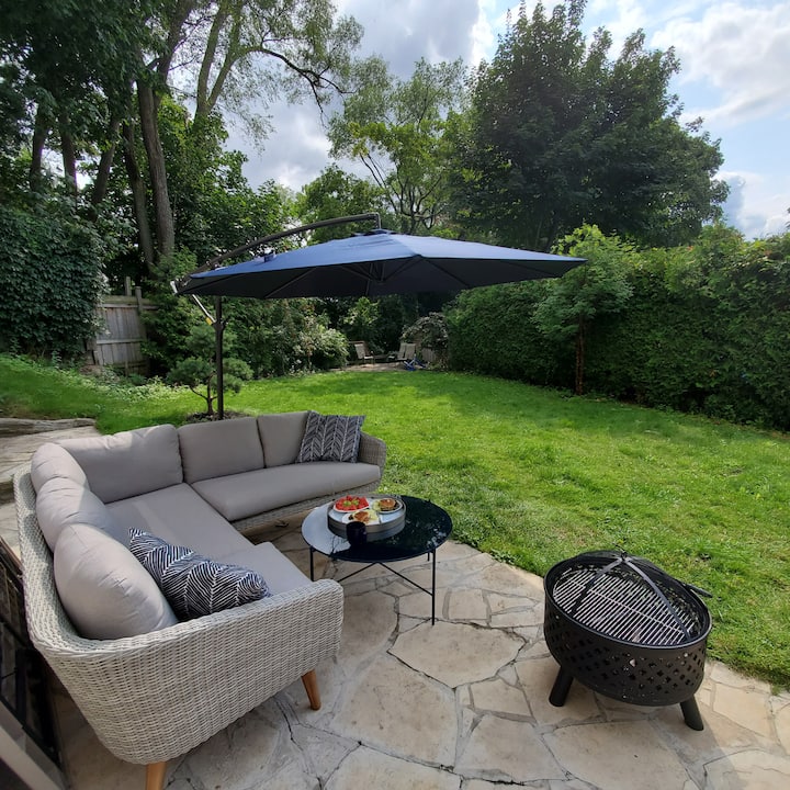 Retreat On A Park - 2 Bed/2 Bath+k&q Beds+sleeps 4 - Toronto