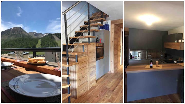 Modern Luxury Flat, Great Location & Stunning View - Claviere