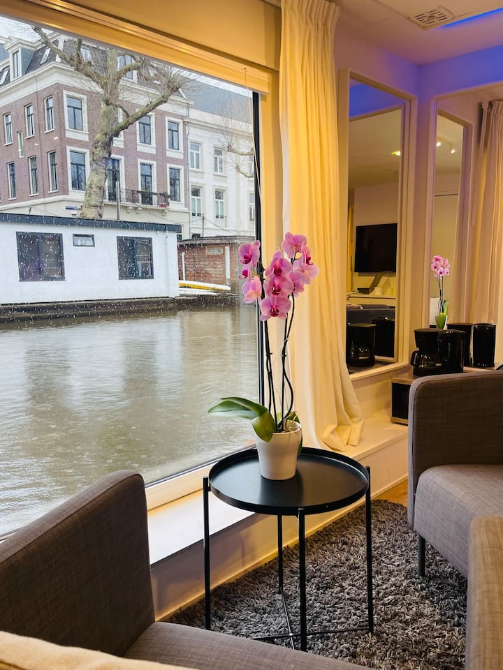 Privat Room And Shared Houseboat "Ramona" Centre - Amsterdam