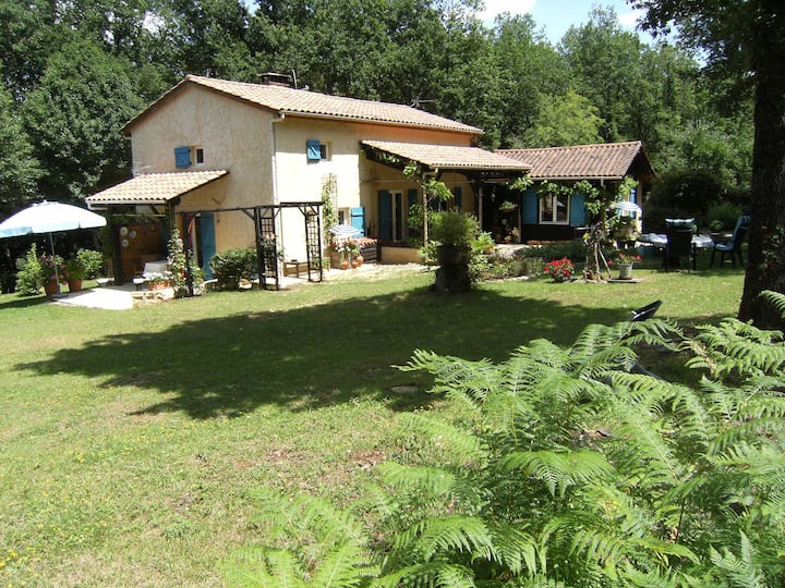 Beau Gîte En Dordogne, Climatisation, Jardin Privé - Limeuil