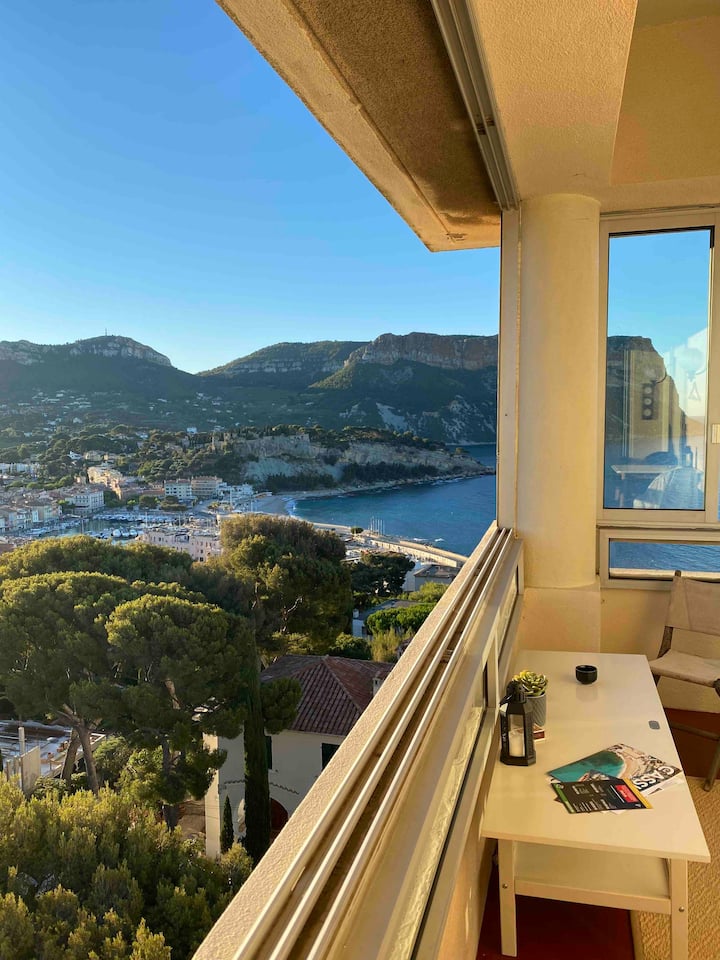 Bedste Udsigt- 500 M Til Strand Og By - Cassis