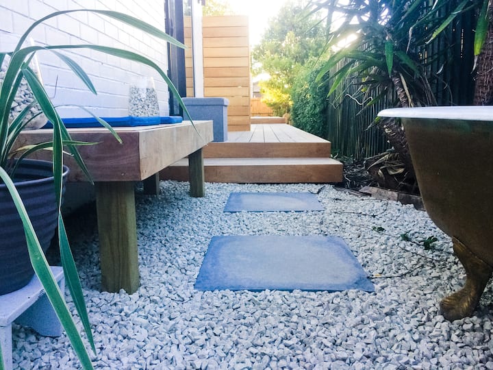 Cozy Claw Foot Bath Hideaway 5 Min From Cbd - Lyttelton