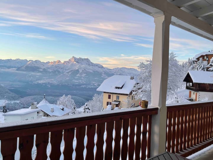 Charmant Appt De 2 Chambres Au Vagabond à Leysin - Leysin