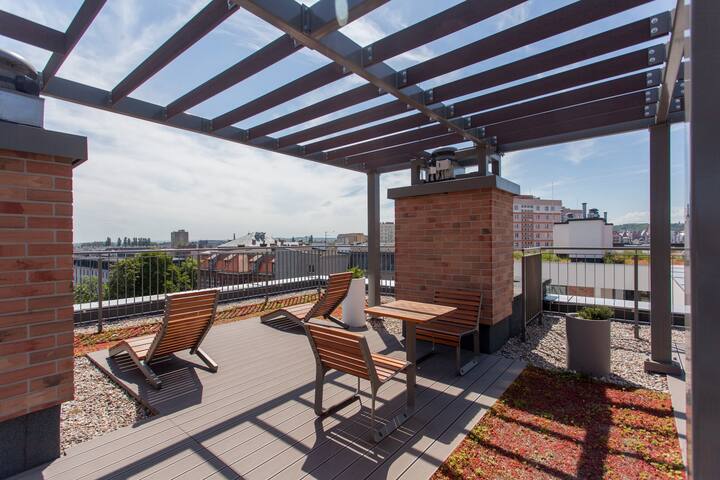 2)gdańsk, Długie Ogrody18 |Rooftop Terrace,parking - Gdańsk
