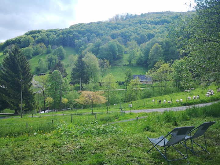 Gîte à La Montagne, Vue Dégagée - Campan