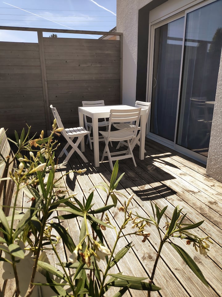 Lalberome «Appt Forest » Terrasse Parking Privé - Cholet