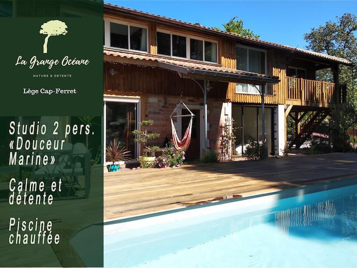 La Grange Océane-clim&piscine Chauffée - Le Porge