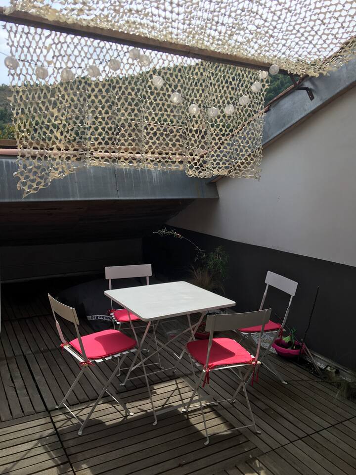 Maison De Ville Avec Terrasse Sur Toit - Cahors