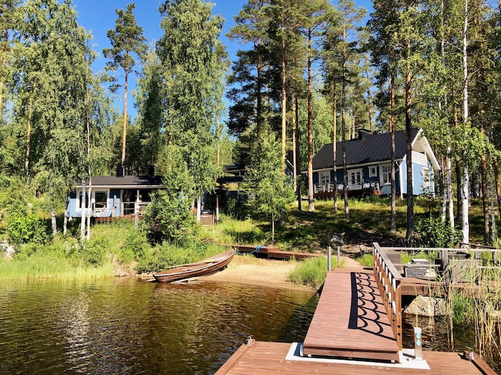 Private Cottage Complex By The Lake Saimaa! - Anttola