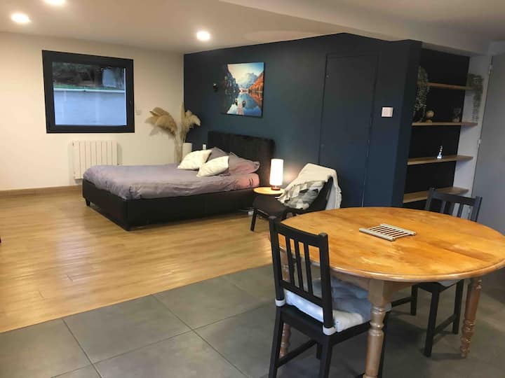 Studio Dans Maison Proche De Lyon - Givors