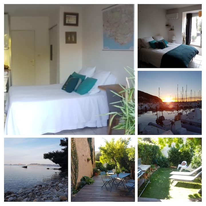 Le Petit Eden De La Madrague Face à La Ciotat - Saint-Cyr-sur-Mer