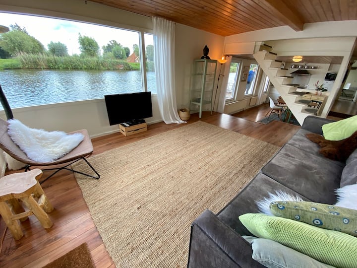 Unique Houseboat With Beautiful View + Bikes - Alkmaar