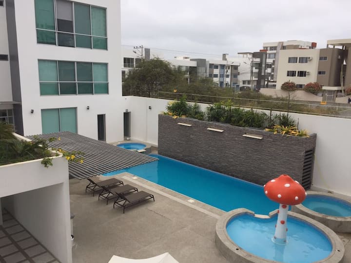 Departamento En Condominio Sierra Morena Chipipe - Salinas