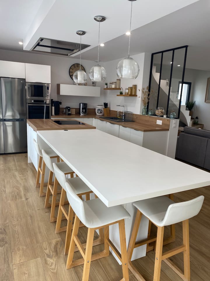 Villa Neuve Avec Piscine Privée Proche Mer 10 Pers - Saint-Laurent-de-la-Salanque