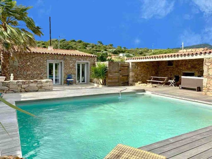 Villa 6 Personnes Avec Piscine - Sartène