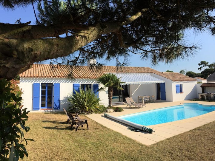 Villa Jaya - Maison Piscine Privée Proche Mer - Saint-Jean-de-Monts
