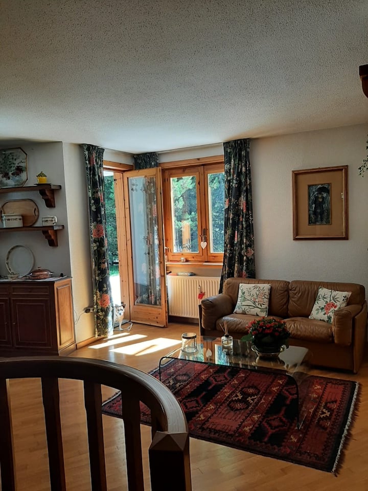 Incantevole Alloggio Su Due Piani Con Giardino - Champoluc
