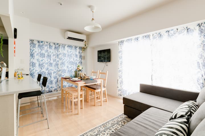 Highgradenewlybuiltcornersuite118㎡ Dotonbori 1min - 道頓堀