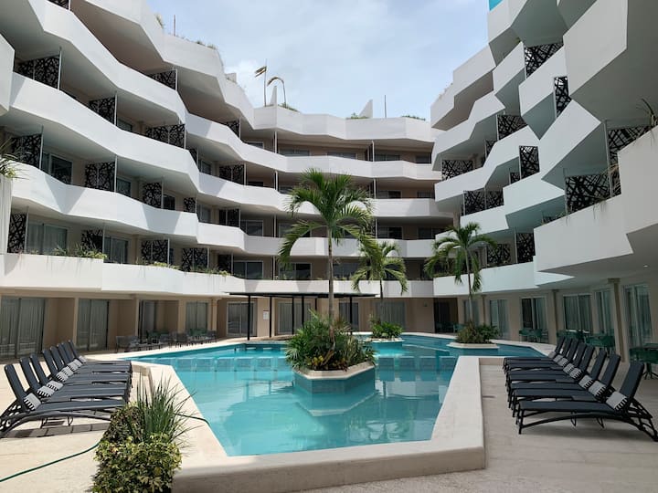 Estudio De Lujo Caminando A La Playa Y 5a Avenida - Playa del Carmen