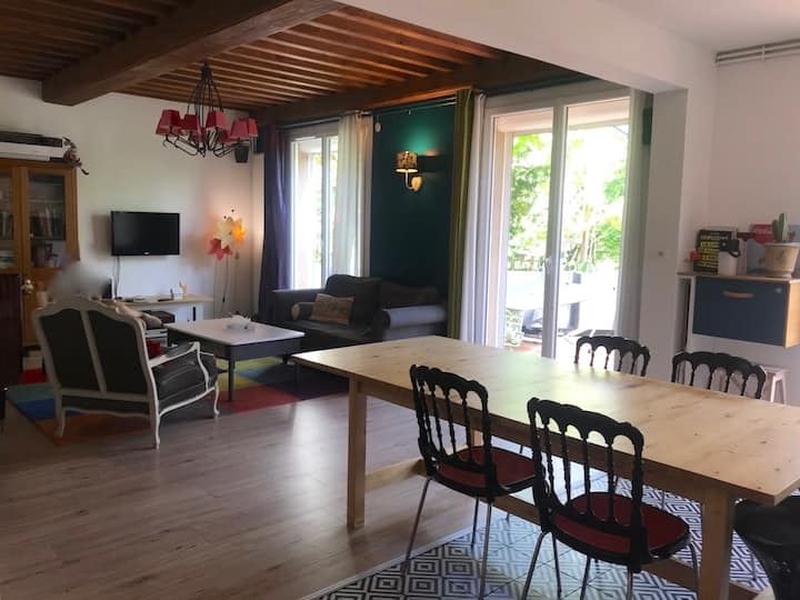 Dijon Centre De 1à 6 Pers Appt 75m2+ters 25m2  2ch - Dijon