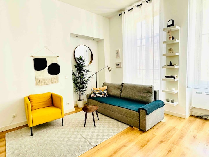 ⭐️Bel Appartement Design 2p Au Coeur De Nice⭐️ - Nice
