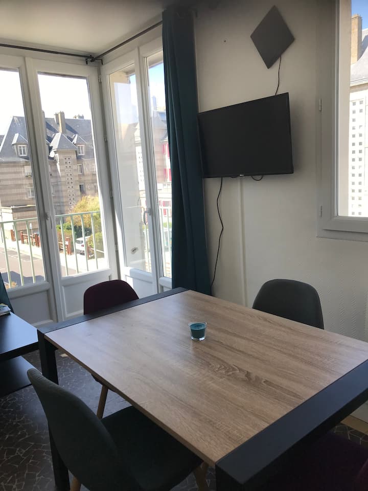 Appartement Lumineux Avec 1 Chambre 50m De La Mer - Saint-Valery-en-Caux