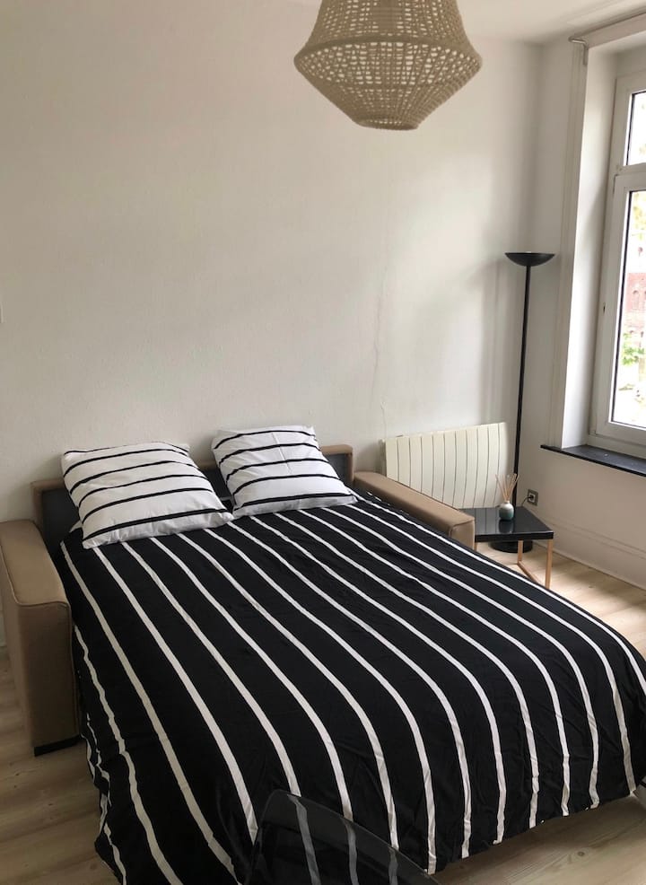 Appt Privé Indépendant 60m2 Séjour,sdb,cuisine - Seclin