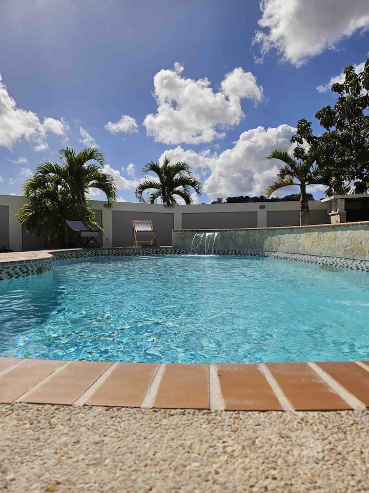 Large And Beautiful With Amazing Pool/solar Panels - Coamo