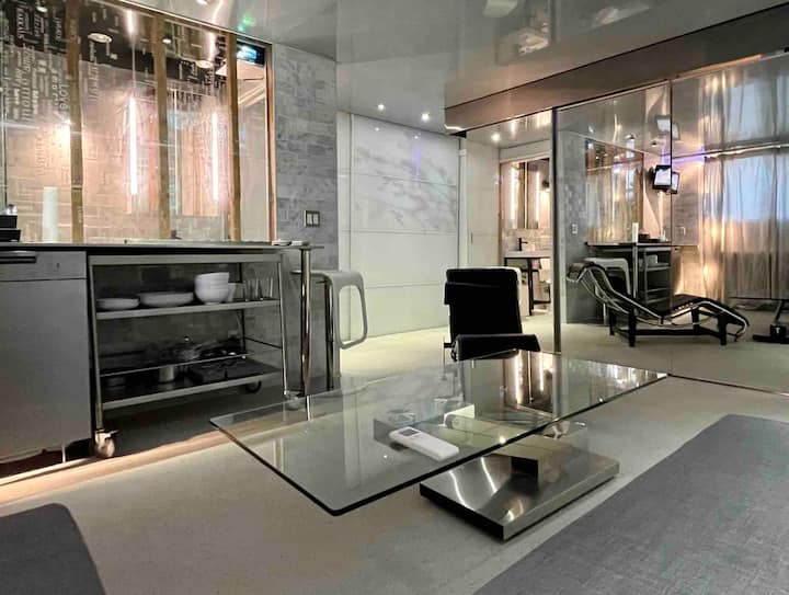 Mini Loft Lounge - Car, Gym, Rooftop - Lasalle