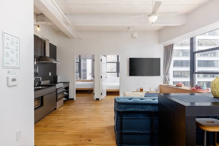 2 Bedroom Apartment | Placemakr Wall Street - Brooklyn, NY