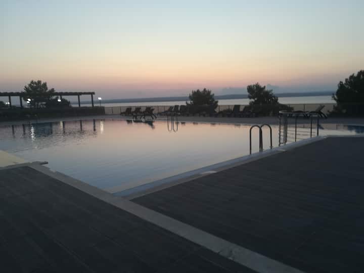 Cosy Seaside Apartment At The Didim Ege Yildizi - Altınkum