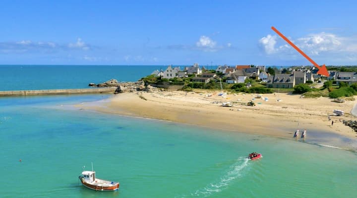 Finistere Plouescat Maison Bord De Mer - Plouescat