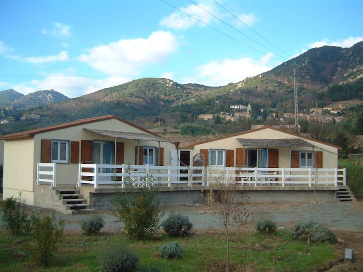 Chalets "Les Caroussiennes - Les Genêts" - Olargues