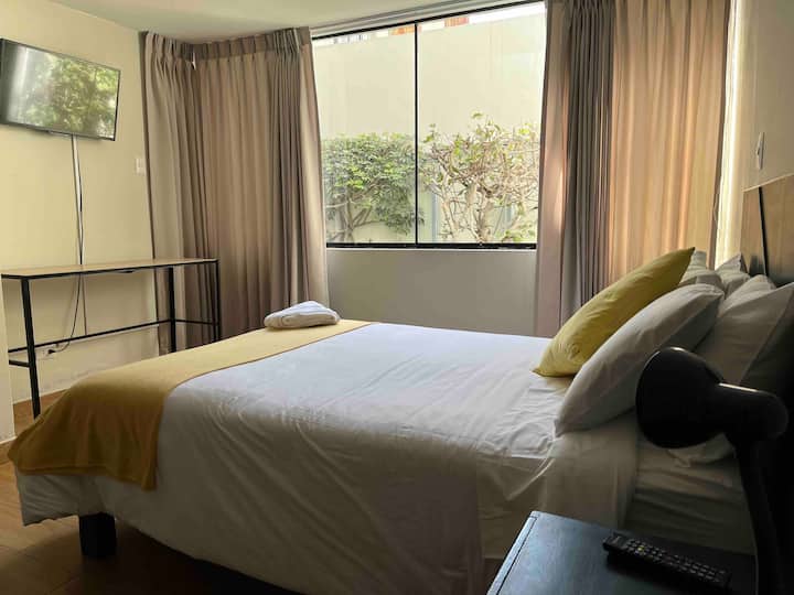 Mini Departamento Con Cocina Y Jardín 1 Piso 2pax - Arequipa