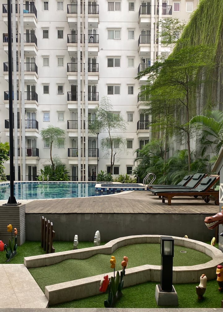 Studio Apartment Next To Lrt Station - Jakarta