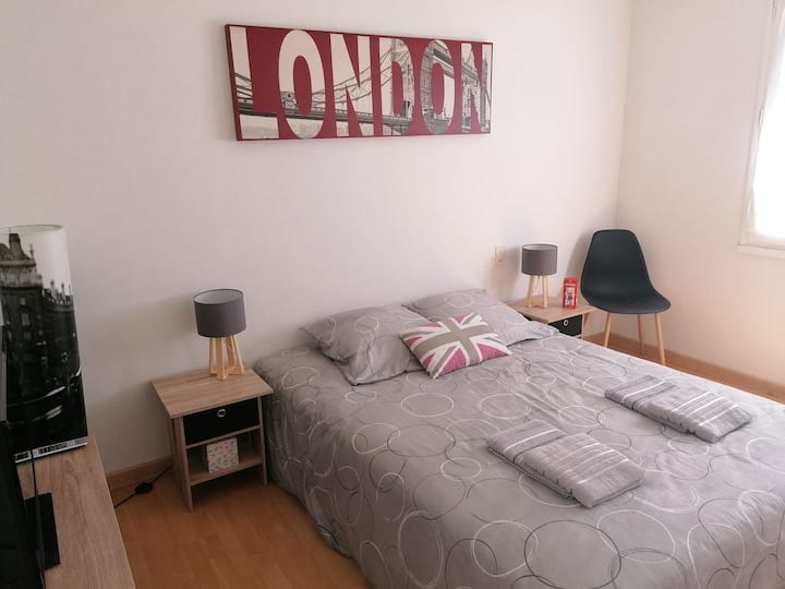 Chambre 3 - London - Longeville-sur-Mer
